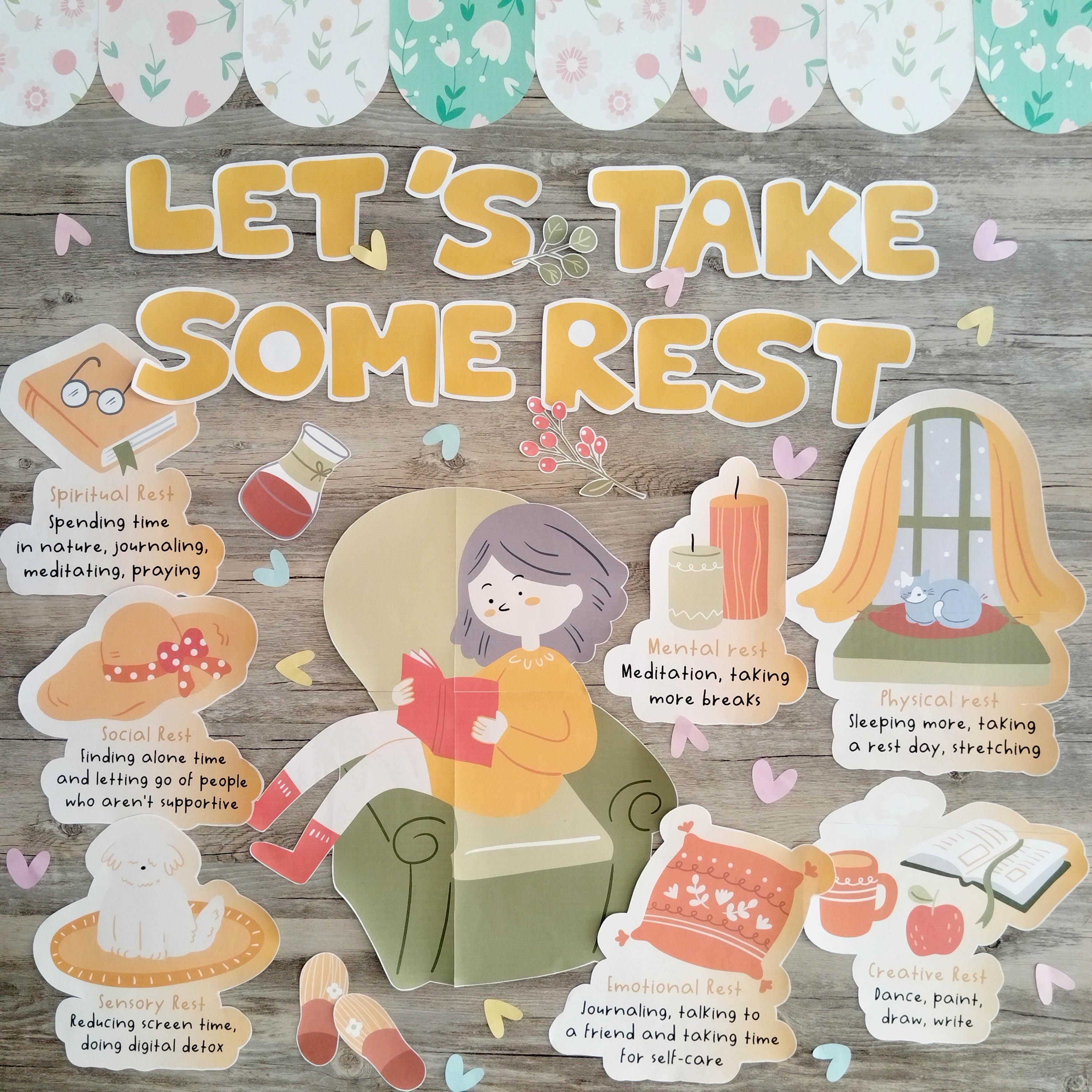 Mental Health Bulletin Board Kit/school Counselor/counseling/classroom ...