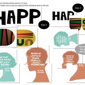 Black History Month Bulletin Board Kit/february Classroom Wall Decor ...