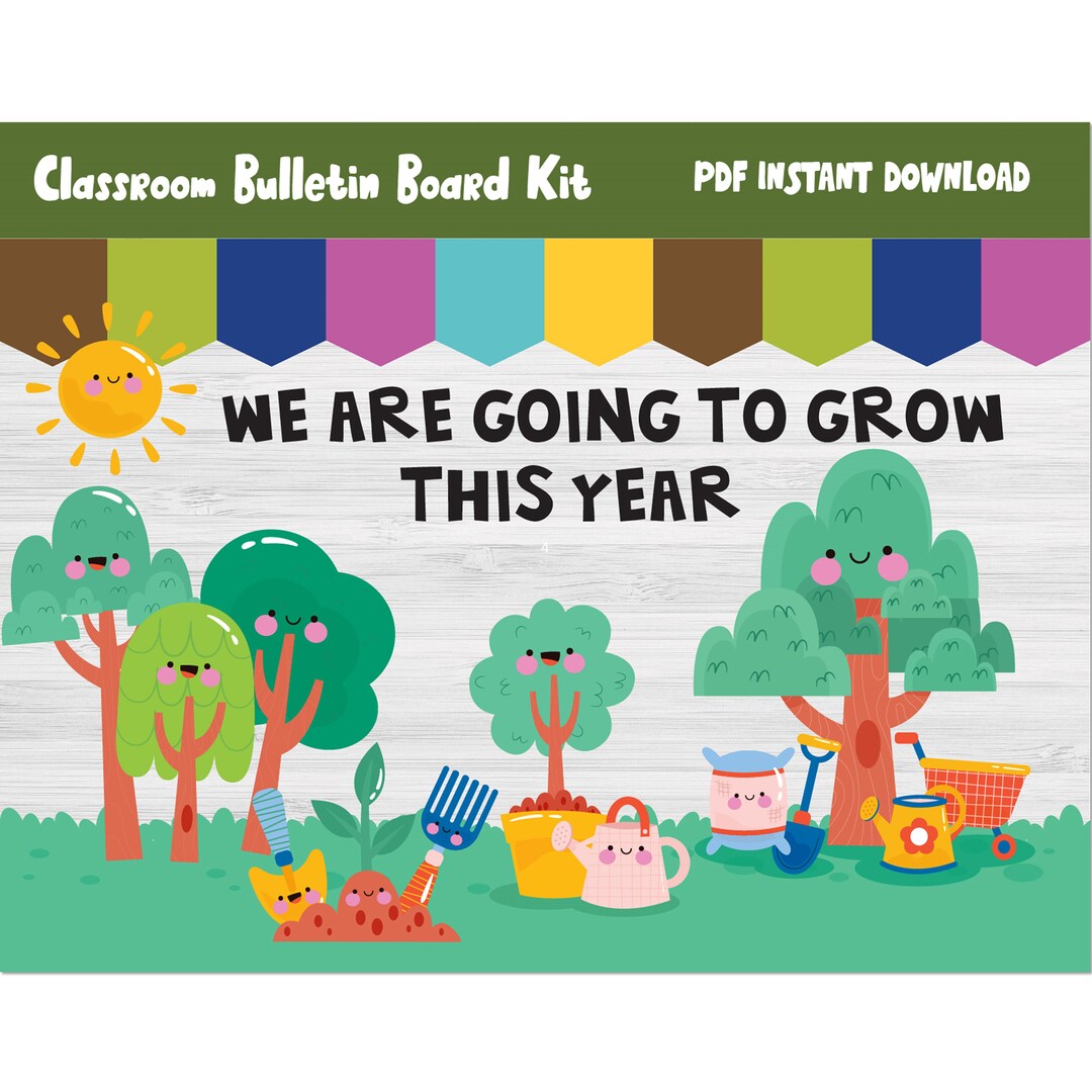 Welcome Back to School Bulletin Board Kit/new School Year/kindergarten ...