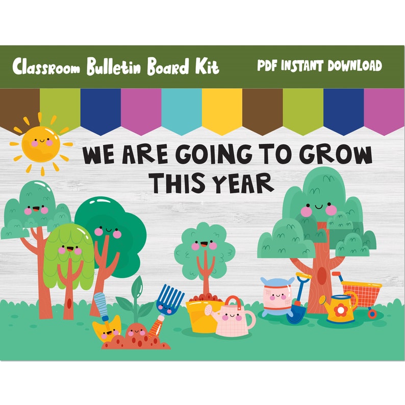 Welcome Back to School Bulletin Board Kit/new School Year/kindergarten ...