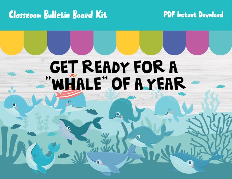 Welcome Back to School Bulletin Board Kit/new School Year/kindergarten ...