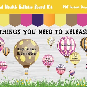 Mental Health Bulletin Board Kits/sel/social Emotional Learning/school ...