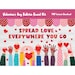 Valentine's Day Affirmation Bulletin Board Kit/classroom Mental Health ...