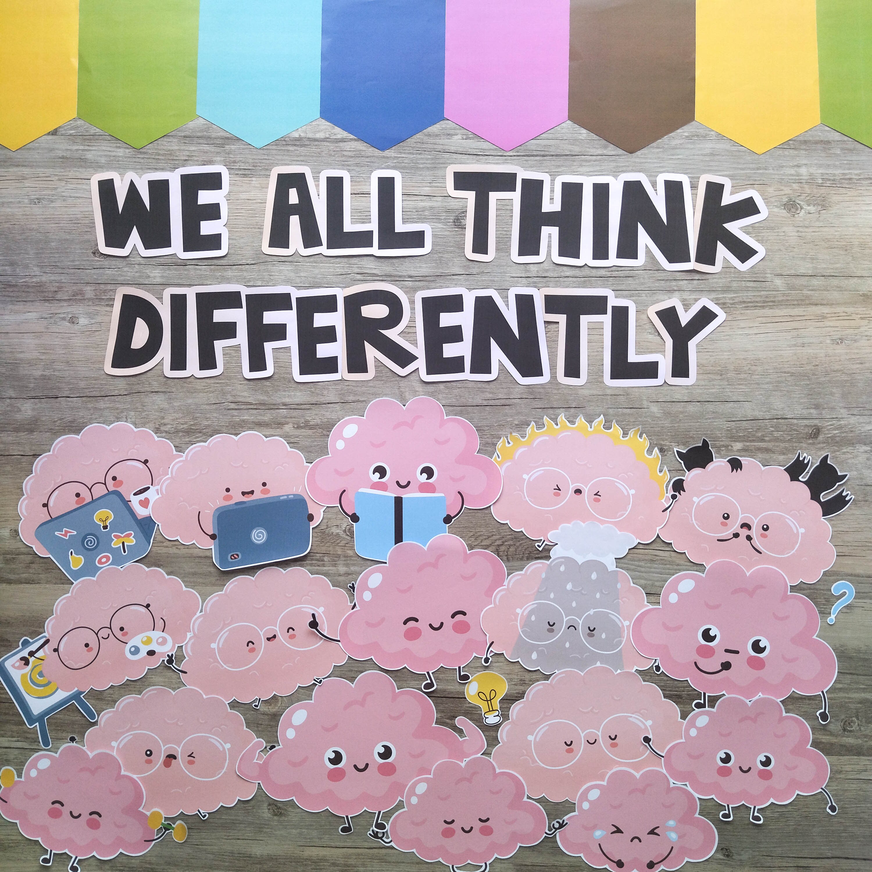 Kindergarten Diversity Bulletin Board Kit/classroom Decor/door Wall ...