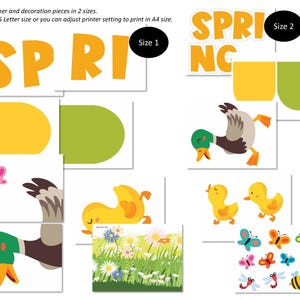 Spring Bulletin Board Kit/march Classroom Decor/kindergarten/preschool ...