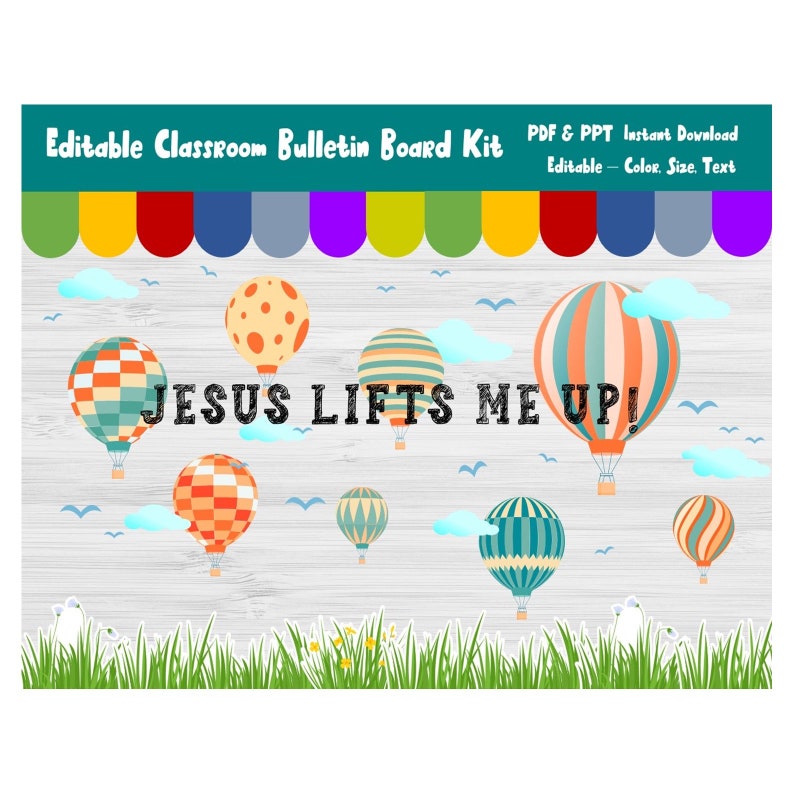 Christian Bulletin Board Kits/jesus Classroom - Etsy