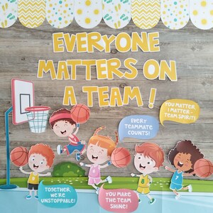 Teamwork Bulletin Board Kit/group Team Work/classroom Wall Decor ...