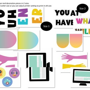 Tech Technology Bulletin Board Kit/computer Lab/classroom/school Wall ...