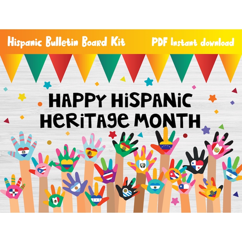 Hispanic Heritage Month Poster - Etsy