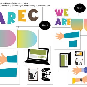 Tech Technology Bulletin Board Kit/computer Science/lab/classroom/wall ...