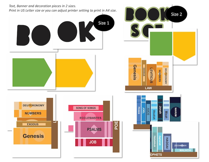 Christian Bulletin Board Kit/sunday School Classroom Decor/printable ...