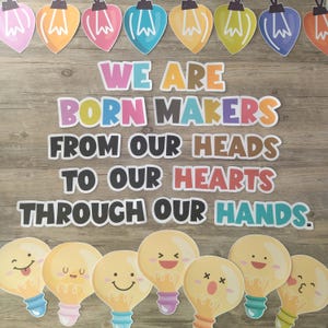 STEM Bulletin Board Kit/computer Lab/tech Technology Classroom/wall ...