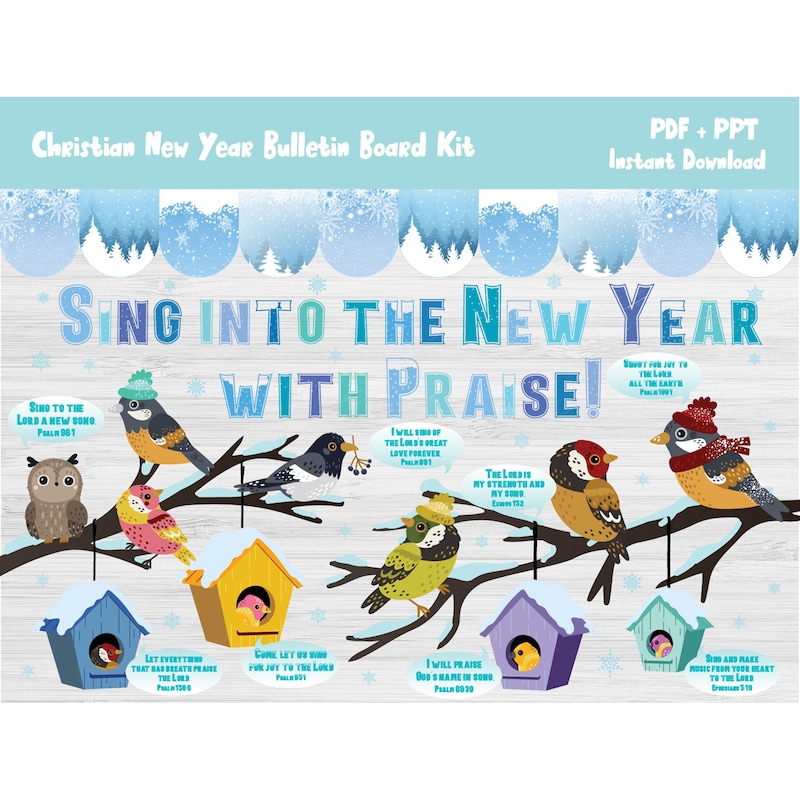 January Bulletin Board - Etsy