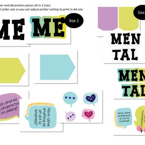 Mental Health Bulletin Board Kits/sel/social Emotional Learning/school ...