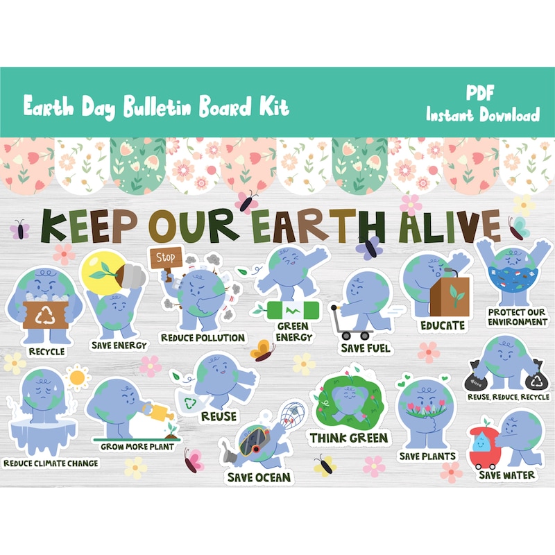 Earth Day Door Decor - Etsy