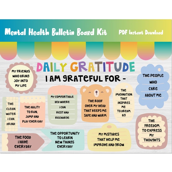 Mental Health Bulletin Board - Etsy