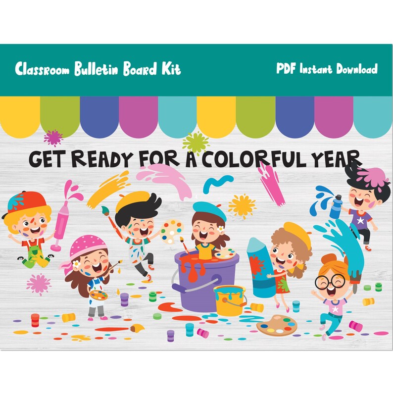 Welcome Back to School Bulletin Board Kit/new School Year/kindergarten ...