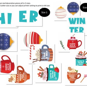 Winter Mental Health Awareness Bulletin Board Kit/classroom Decor ...