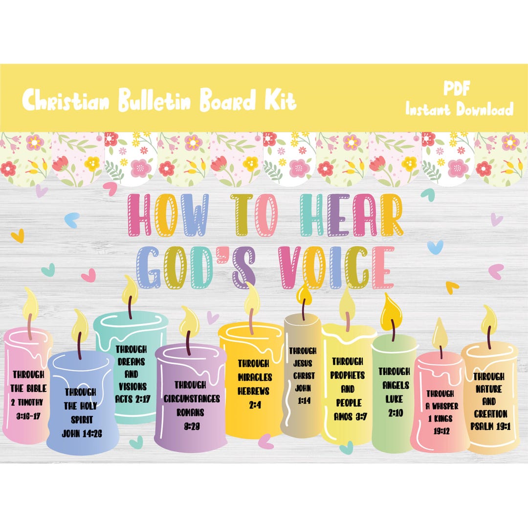 Church Christian Bulletin Board Kit/bible Verse Wall Door Decor/sunday ...