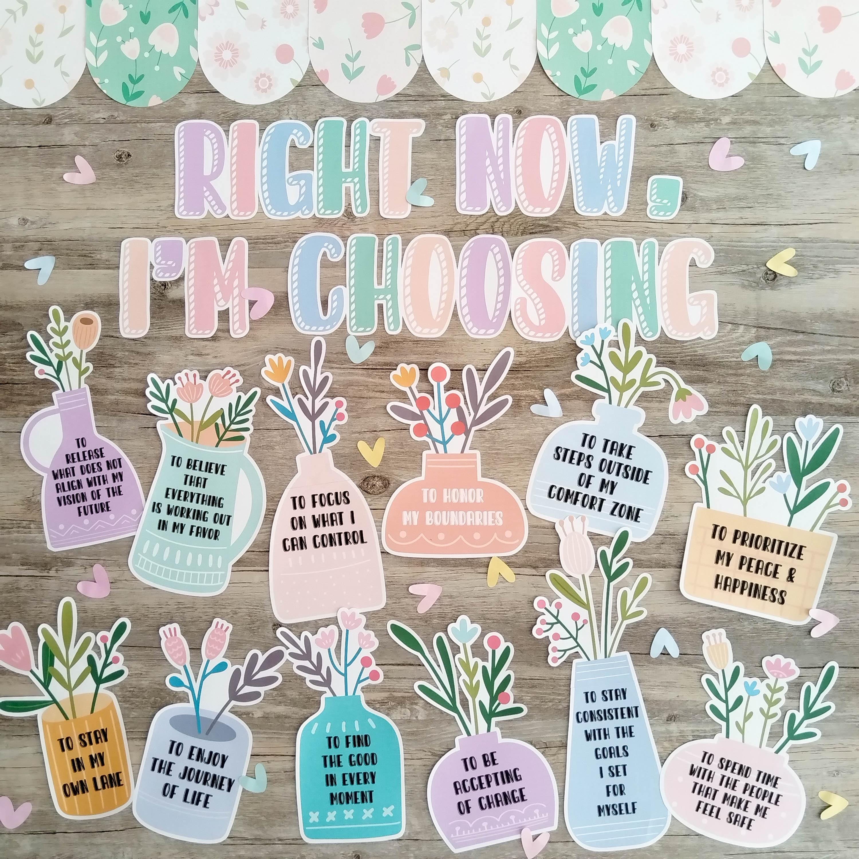 Mental Health Bulletin Board Kit/motivational/school Counselor ...