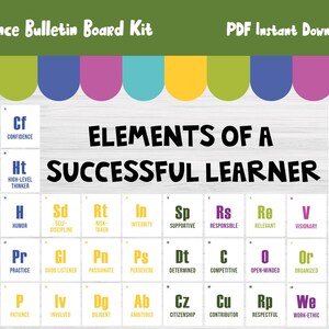 Science Themed Bulletin Board Kit/classroom Decor/elementary/primary ...