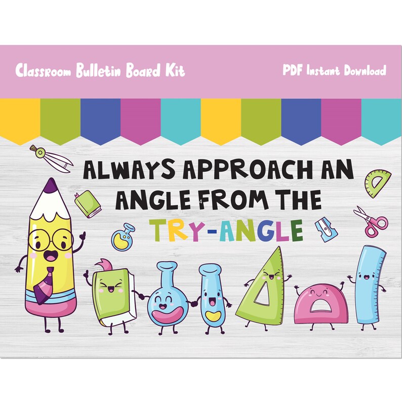 Math Bulletin Board Kit/kindergarten Classroom Decor/preschool Door ...