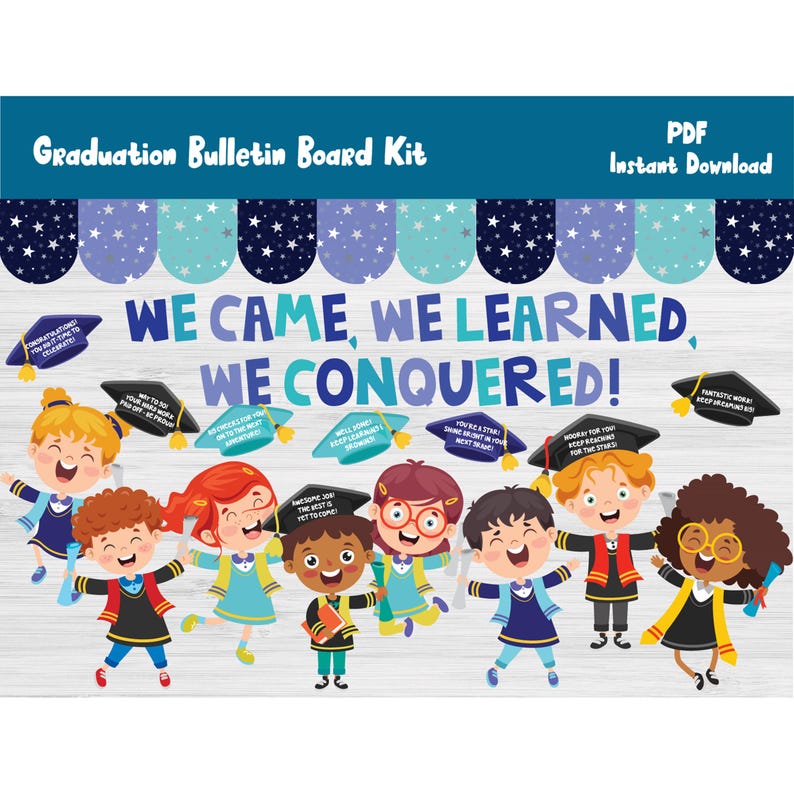 Graduation Bulletin Board Kit/end of the School Year/summer Countdown ...