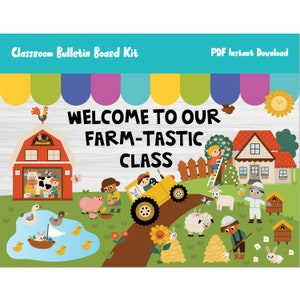 Welcome Back to School Bulletin Board Kit/new School Year/kindergarten ...