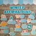 Winter Affirmation Bulletin Board Kit/mental Health Awareness/classroom ...