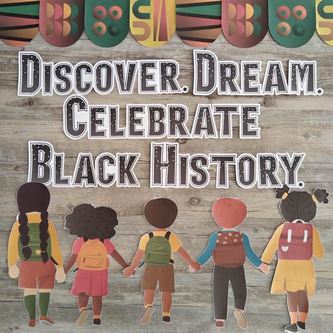 Black History Month Library Reading Bulletin Board Kit/february ...