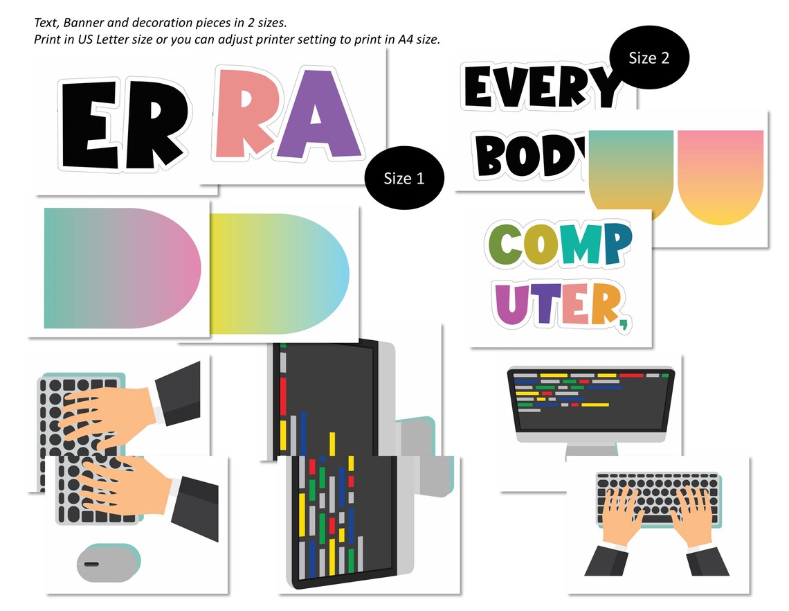 Coding Bulletin Board Kit/computer Science/lab/classroom/technology ...