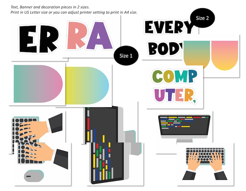 Coding Bulletin Board Kit/computer Science/lab/classroom/technology ...