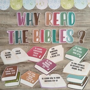 Church Christian Bulletin Board Kit/bible Verse Wall Door Decor/sunday ...