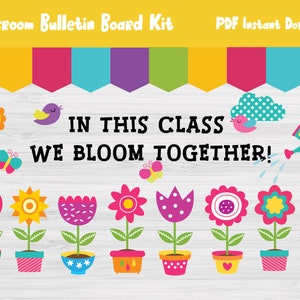 Welcome Back to School/kindergarten Bulletin Board Kit/preschool ...