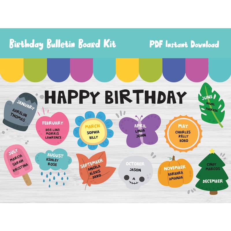 Birthday Board - Etsy