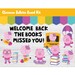 Welcome Back to School Bulletin Board Kit/kindergarten/preschool/prek ...