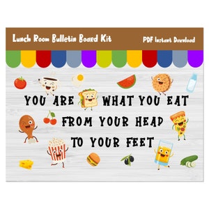 Food Idioms Bulletin Board Kit - Etsy Australia