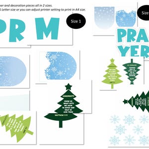 Christian Christmas Bulletin Board Kit/church/winter Classroom Wall ...