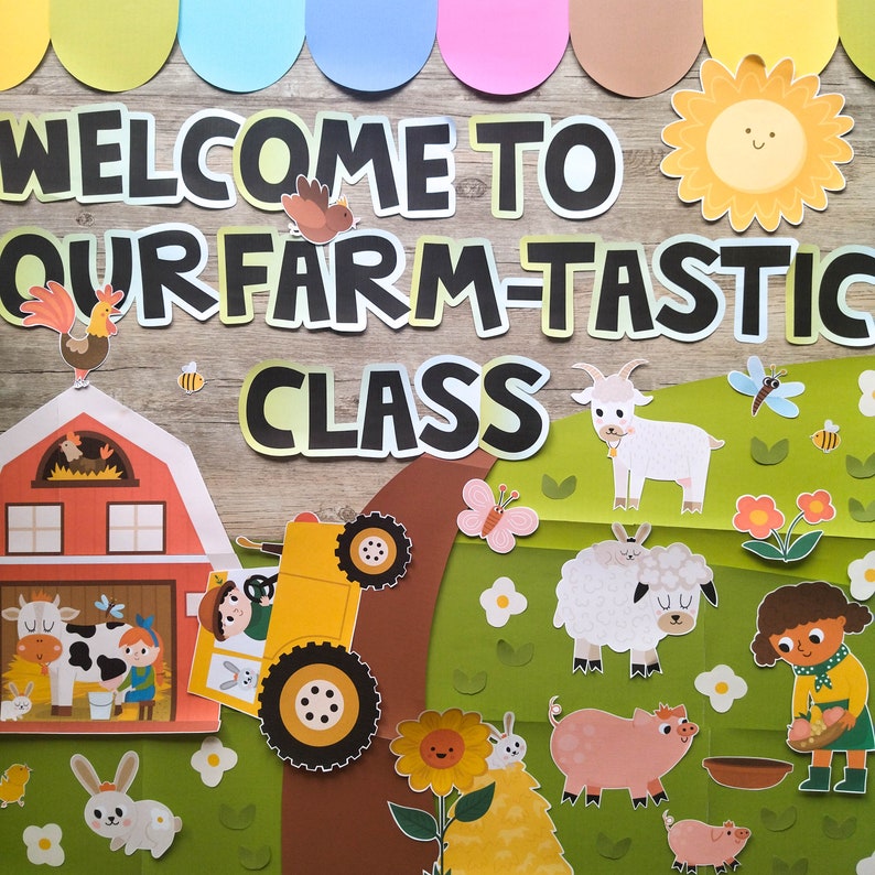 Spring Bulletin Board Kit/march Classroom Wall Decor/kindergarten ...