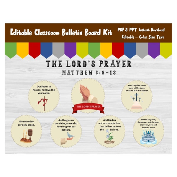 Prayer Board Kit Printable - Etsy
