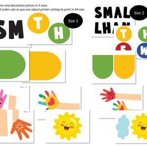 Preschool Classroom Bulletin Board Kits/kindergarten Wall Door Display ...