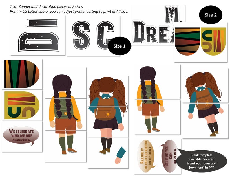 Black History Month Library Reading Bulletin Board Kit/february ...