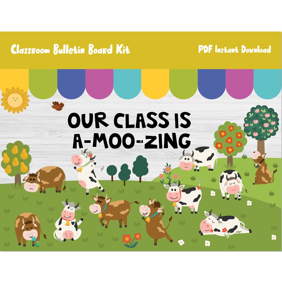 March Bulletin Board Kit/spring Classroom Wall Decor/kindergarten ...