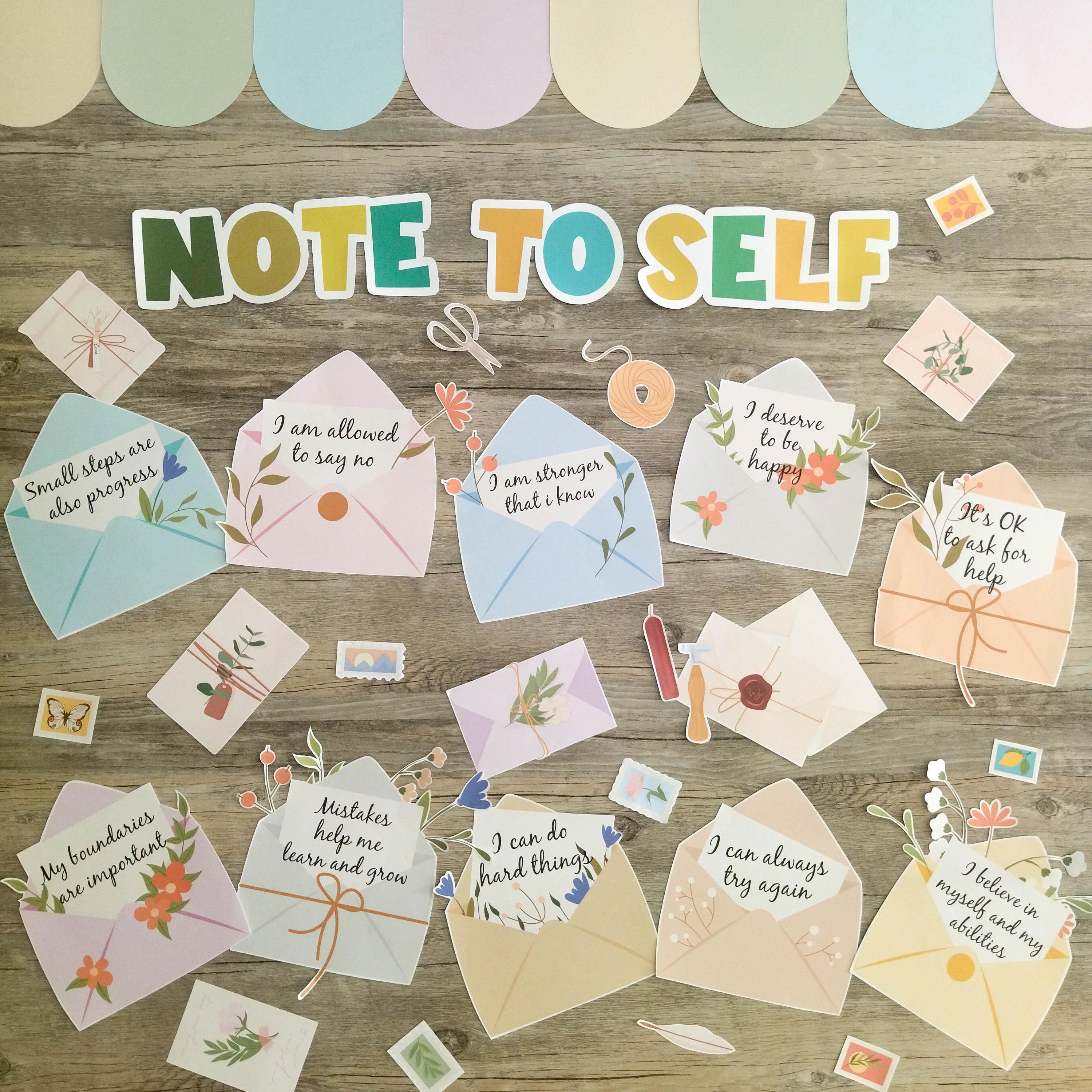 Mental Health Bulletin Board Kit/school Counselor/counseling/positive ...