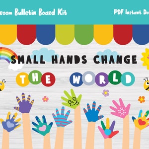 Preschool Classroom Bulletin Board Kits/kindergarten Wall Door Display ...