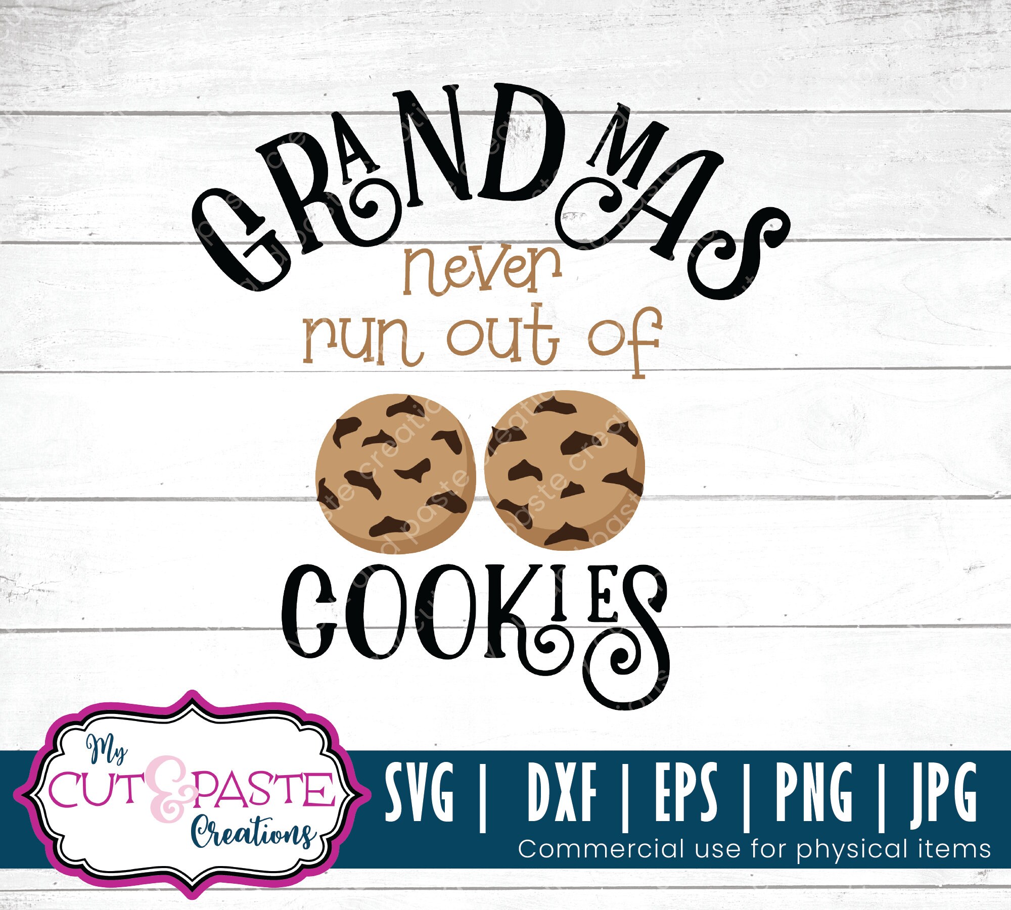 Grandma SVG Grandma Kitchen SVG Cookie SVG Cookies Svg Grandma's ...
