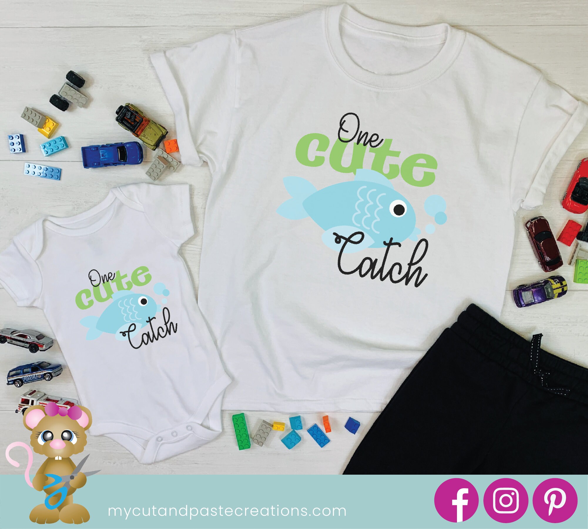 Cute Fish SVG – Baby Onesie, Shower Gift (digital Download) - Etsy