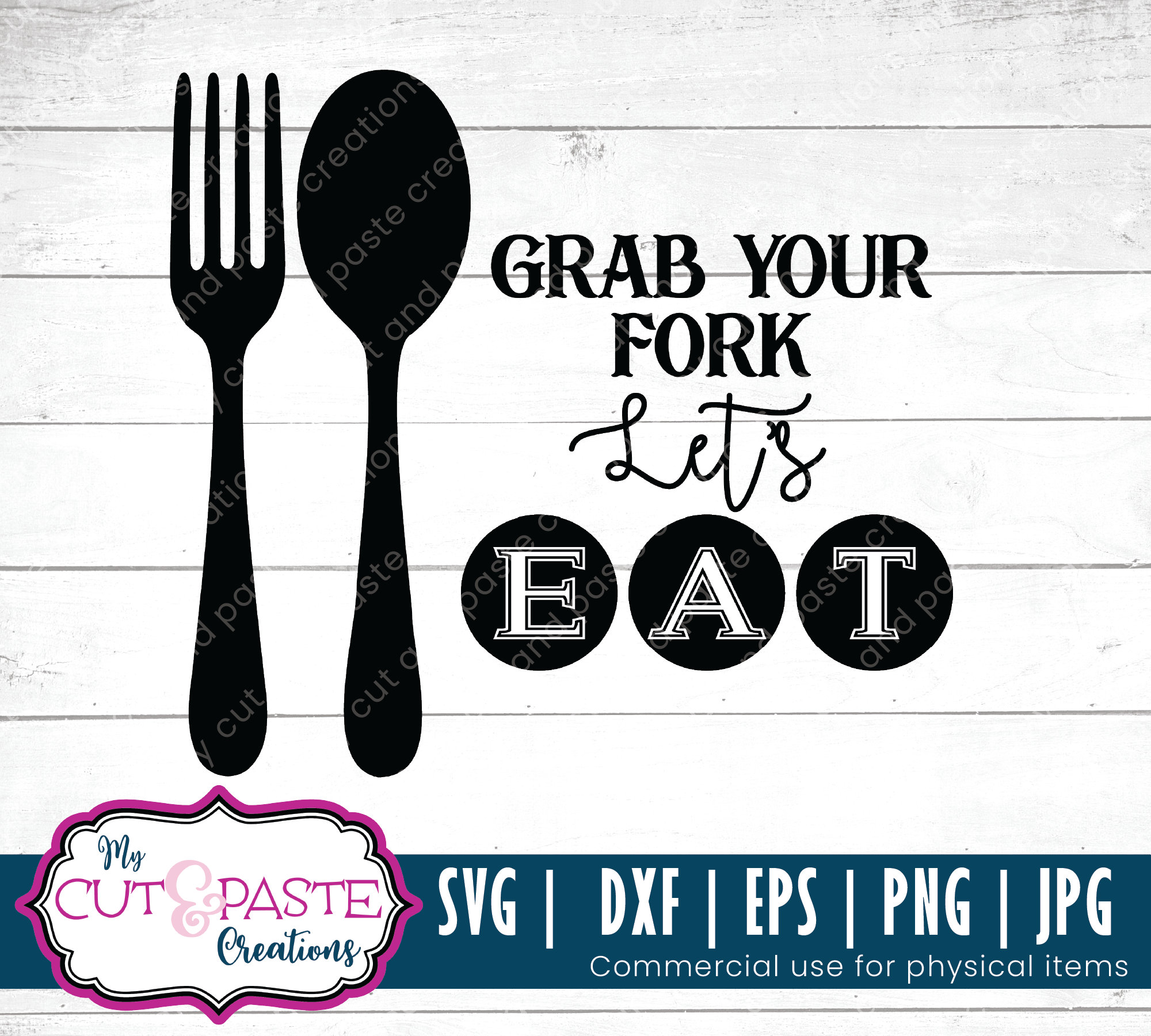 Kitchen Utensils SVG – Farmhouse Kitchen Decor, Restaurant Saying ...
