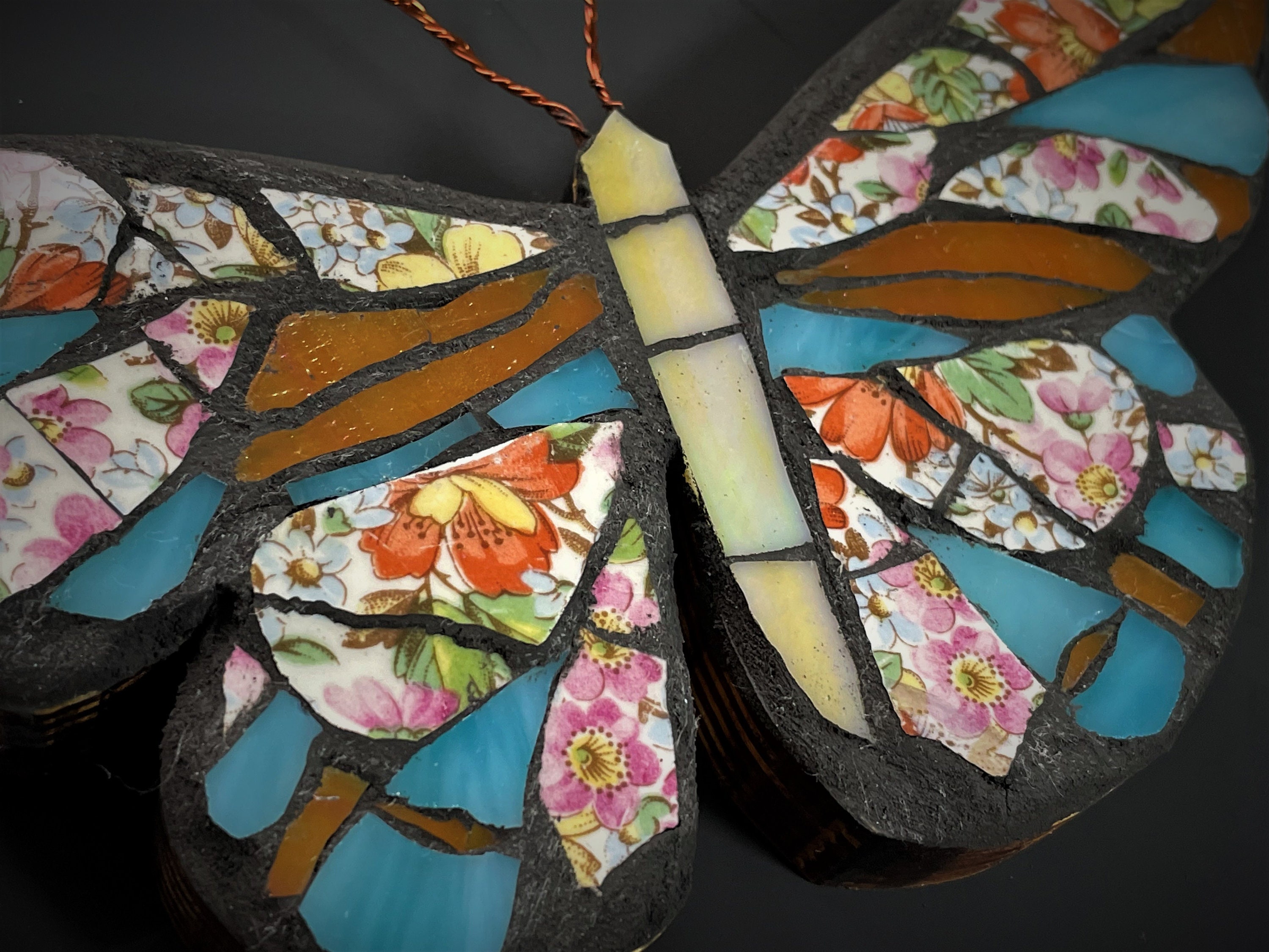 Mosaic Butterfly - Etsy