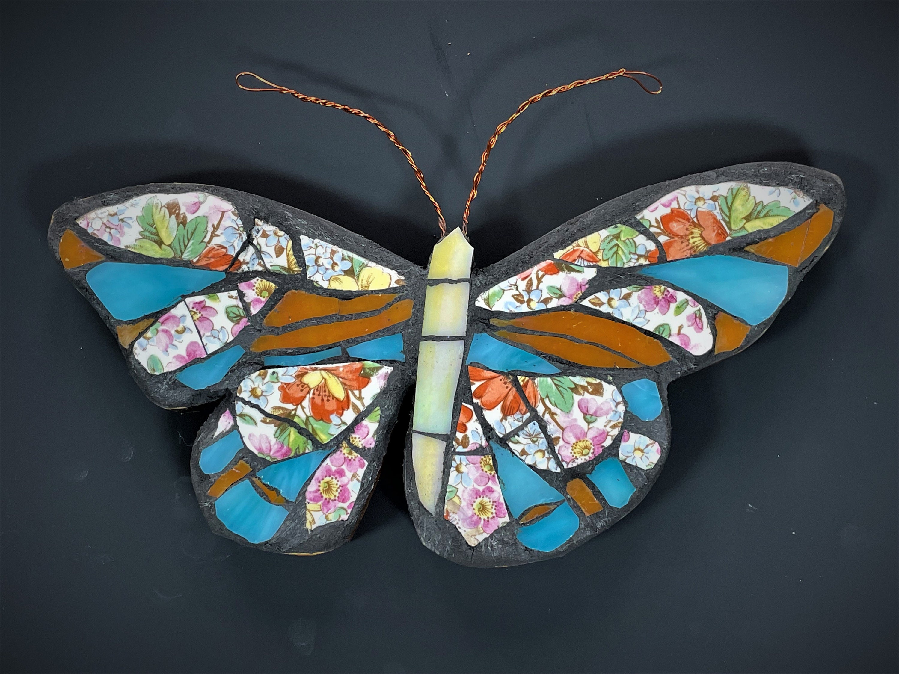 Mosaic Butterfly - Etsy